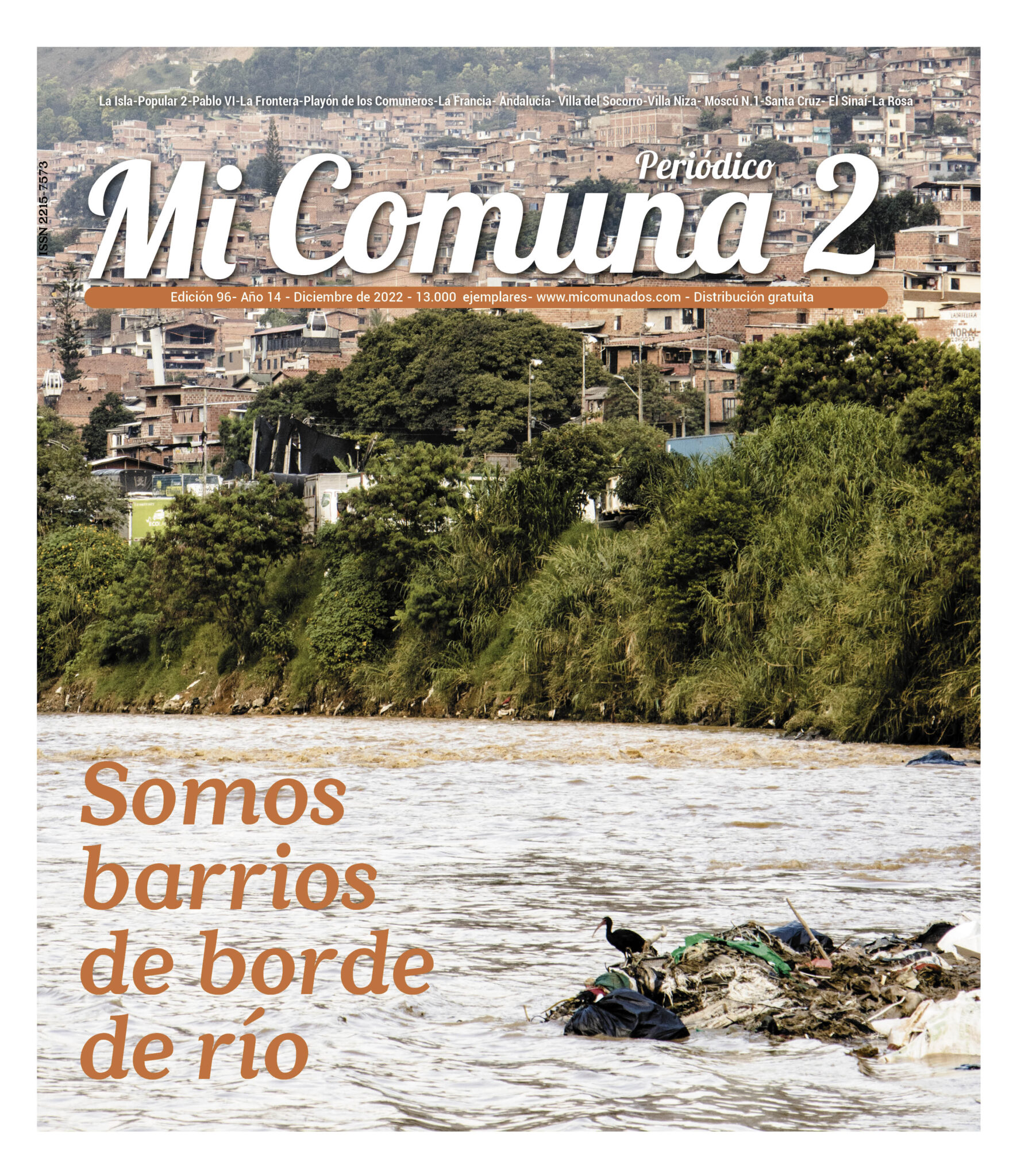 Edición 96 – Somos barrios de borde de río - Mi Comuna Dos