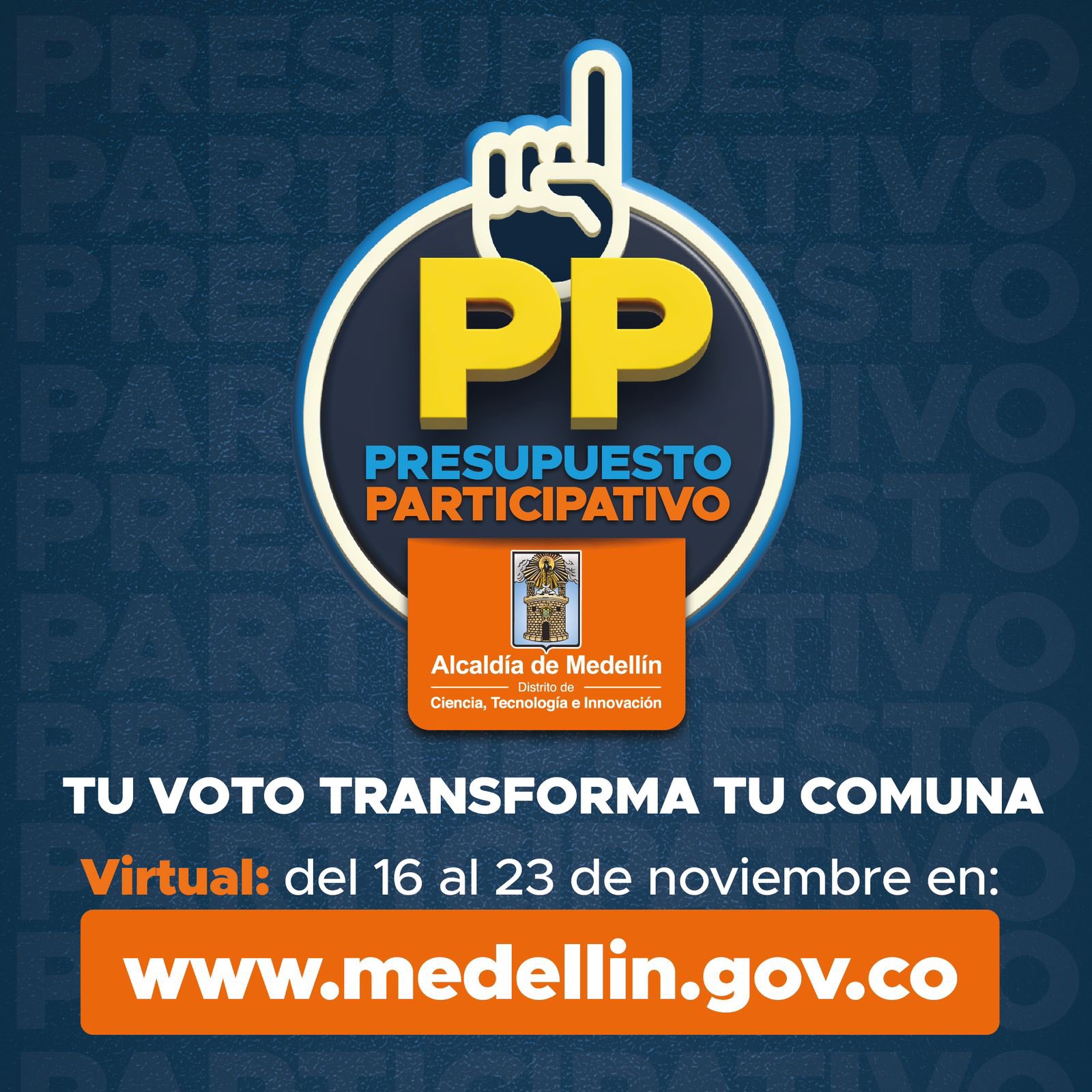 Votaciones proyectos de Presupuesto Participativo 2025 - Mi Comuna Dos